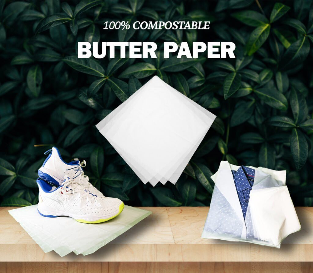 Compostable Butter Paper for Packaging - Bharat Compostables