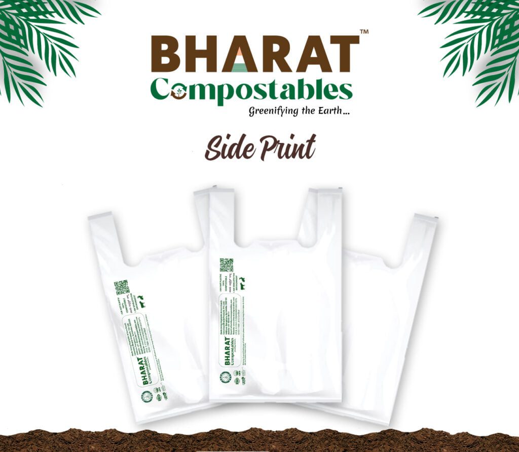Compostable Carry Bags - Bharat Compostables